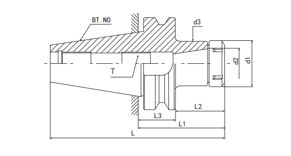 BT40-ER20-150 | CNC Cutting Tools | SOFTOOL