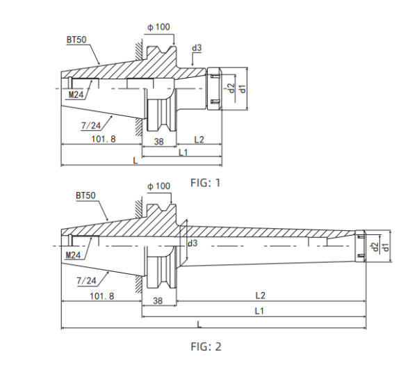 BT50-ER20-300 | CNC Cutting Tools | SOFTOOL